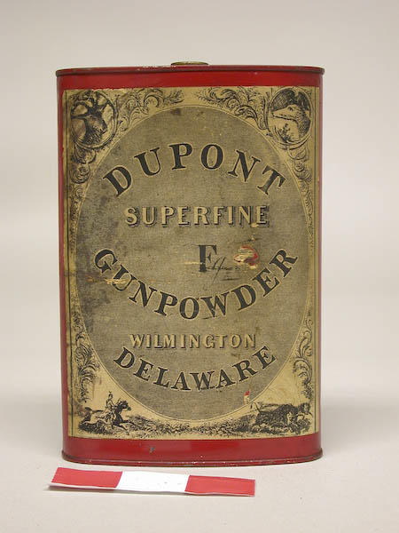 Gunpowder Can - DuPont Superfine Fg - Hagley Museum & Library