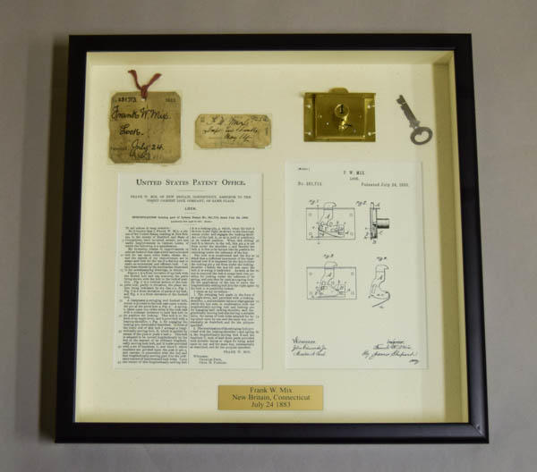 Patent Model - Lock - Hagley Museum & Library